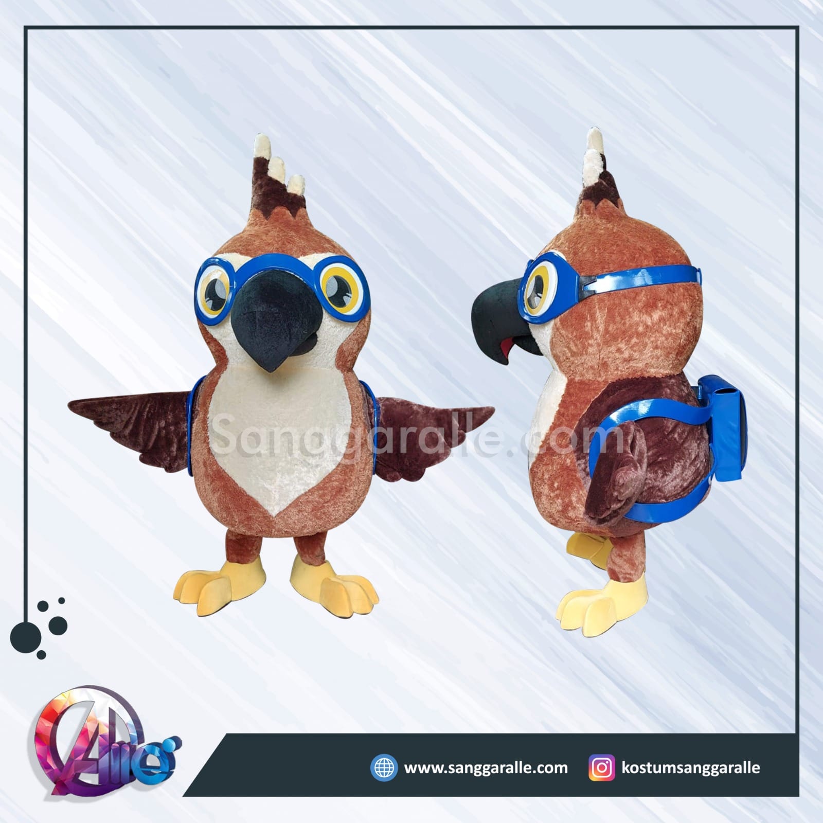 Portofolio Pembuatan Kostum Maskot Sanggaralle